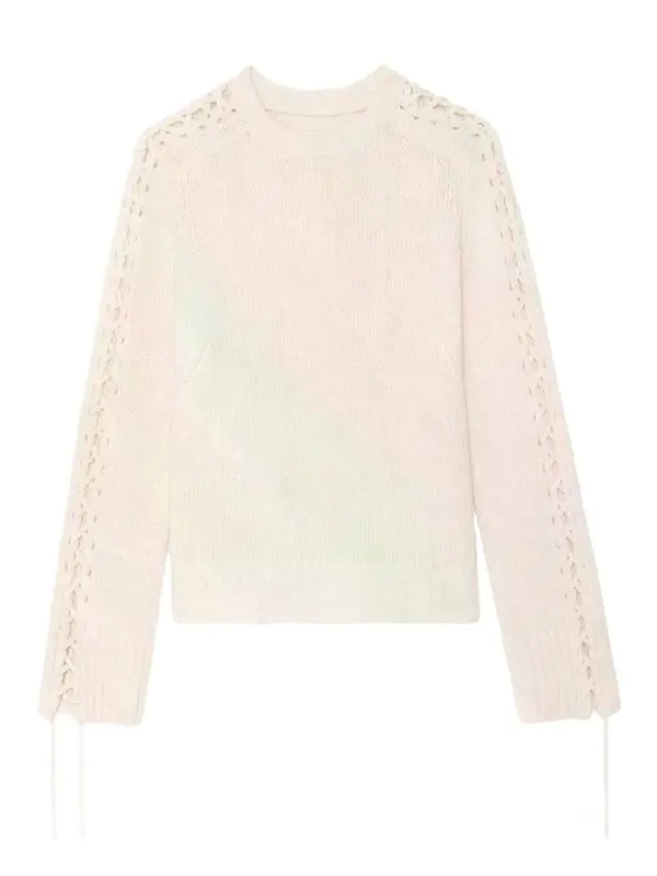 Zadig&Voltaire Wool Cashmere Blend Sweater - Neutrals