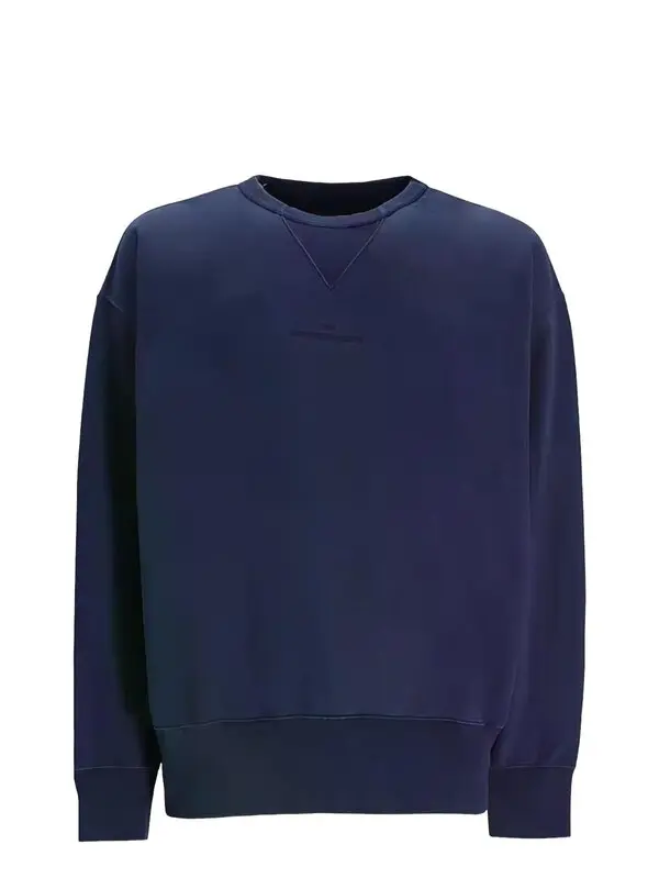 MAISON MARGIELA Logo-detail Sweatshirt - Blue
