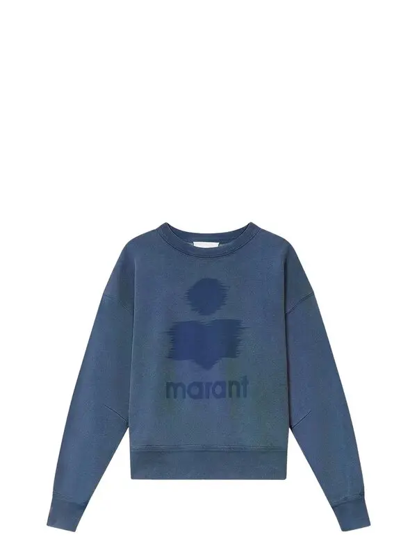MARANT ETOILE Mobyli Logo Sweatshirt - Blue
