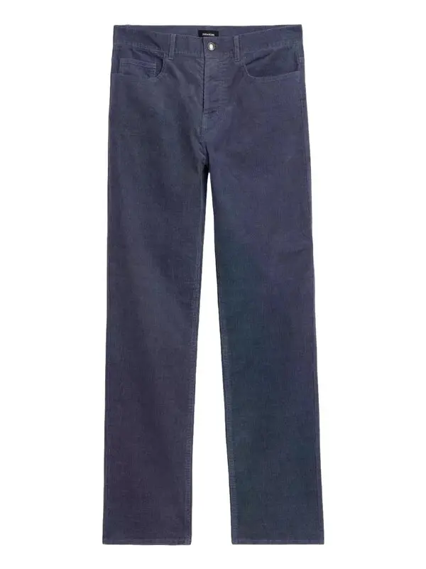 Zadig&Voltaire Steeve Velvet Trousers - Blue
