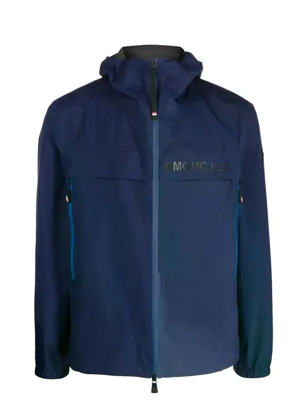 Moncler Logo-print Sport Jacket - Blue