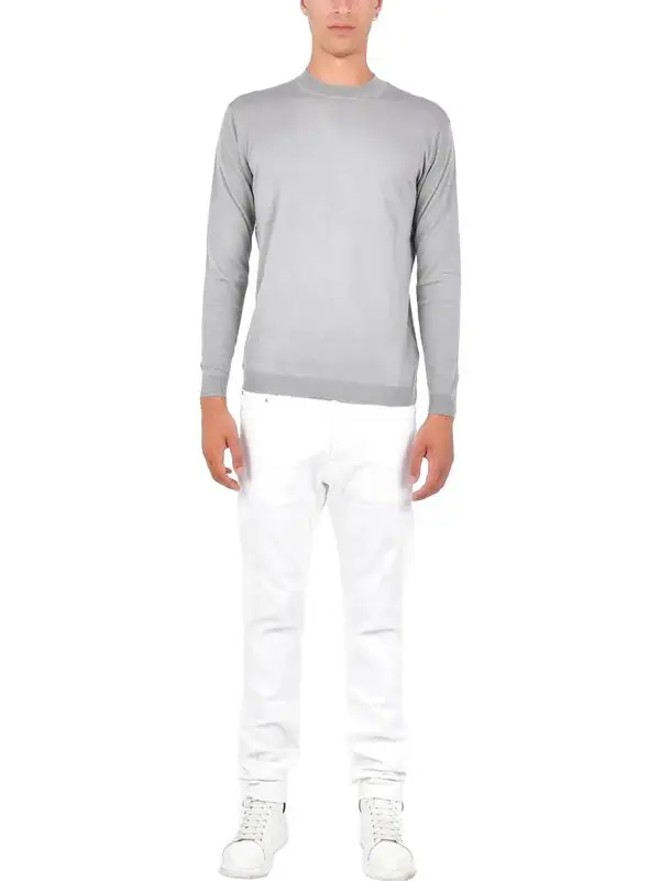 LOW BRAND Crew-neck Sweater - Grey