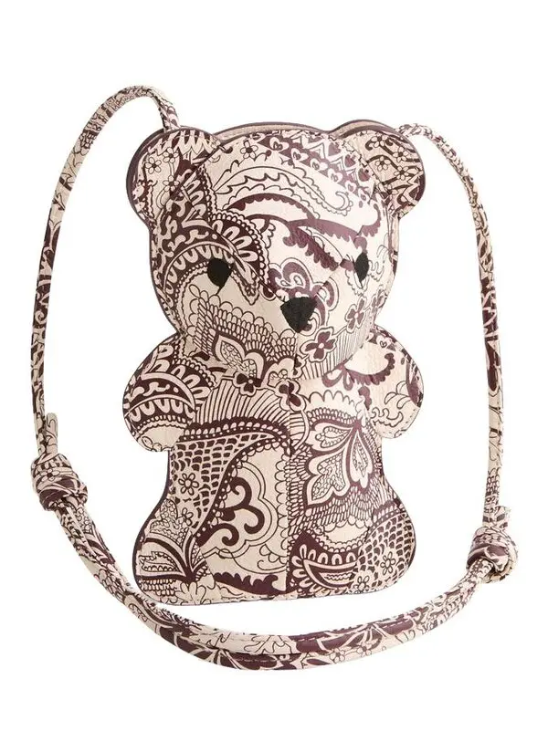 VERA BRADLEY Classic Bear Crossbody Bag - Red