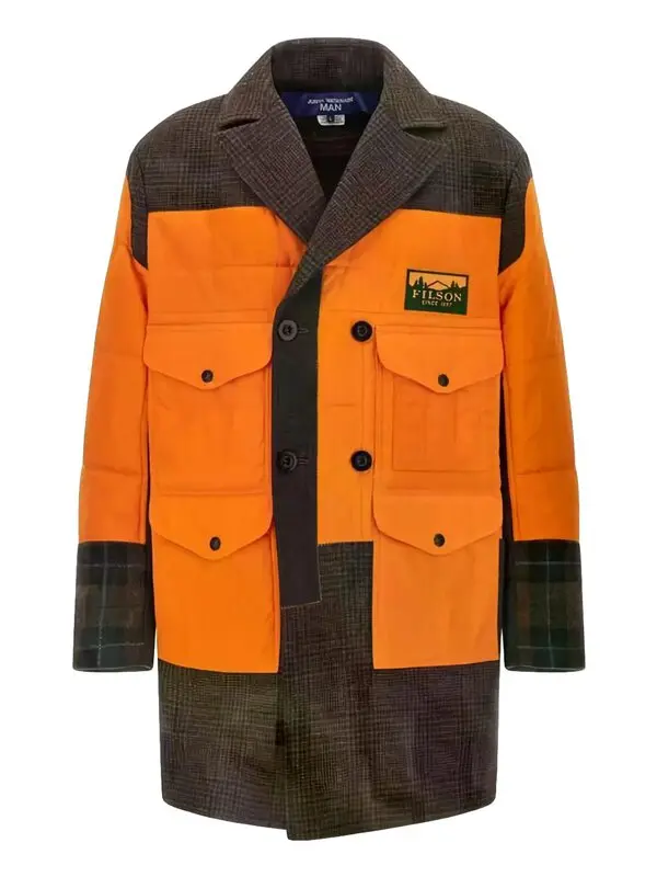 Junya Watanabe X Filson Patchwork Pocket Coat - Orange