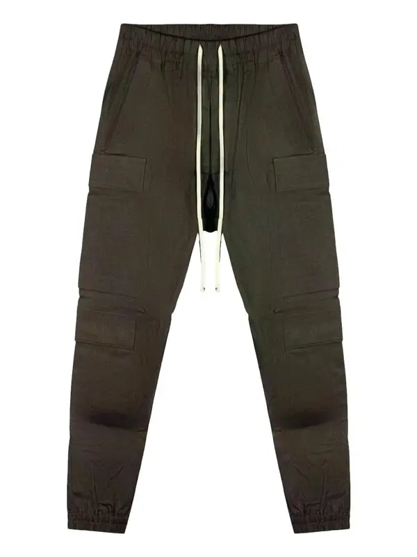 Rick Owens Drawstring Cargo Pants - Brown