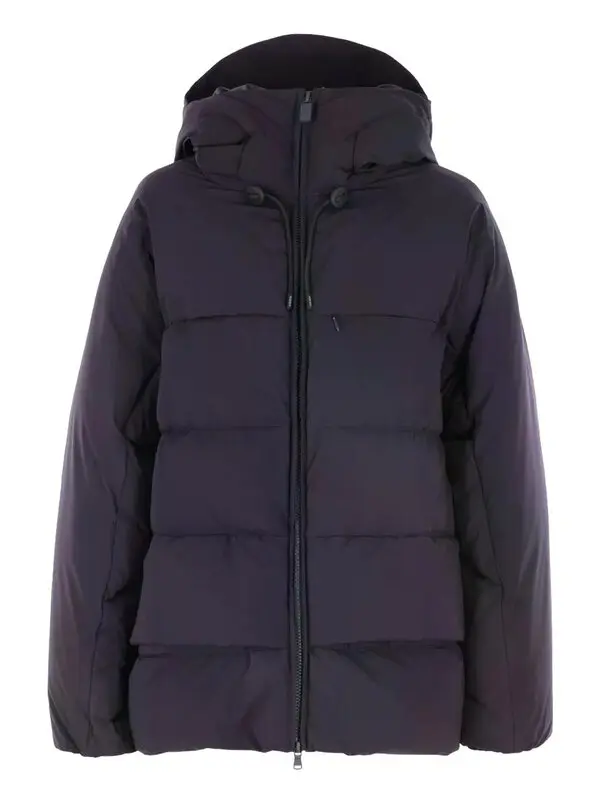 Aspesi Hooded Puffer Jacket - Blue