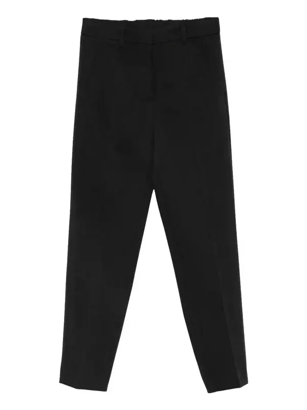 CENERE GB Elasticated-waist Trousers - Black