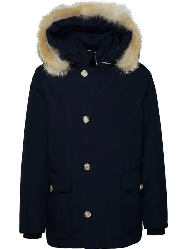 Woolrich Artic Anorak Cotton-blend Parka - Blue