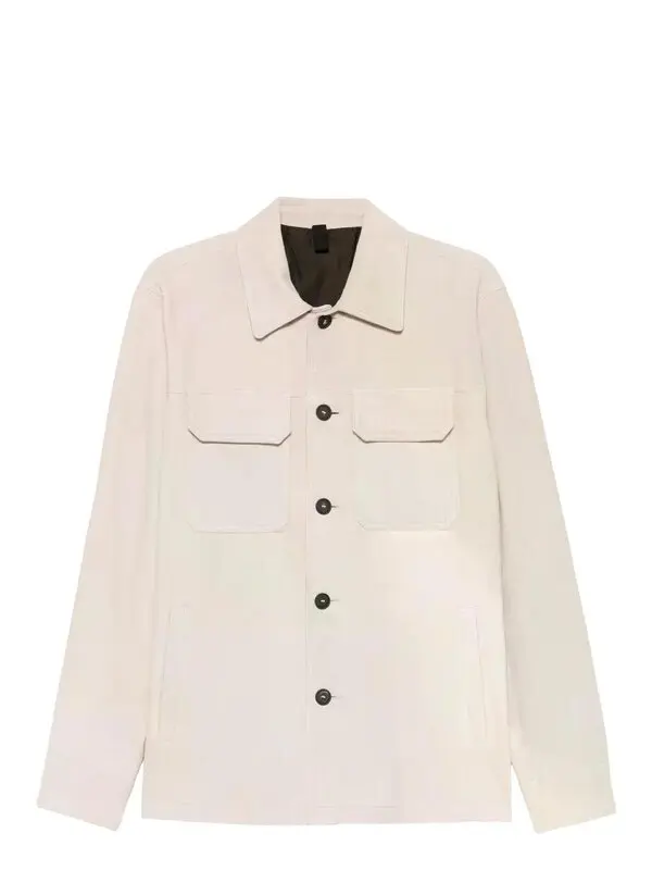 Tagliatore Flap-pockets Button-fastening Jacket - Neutrals