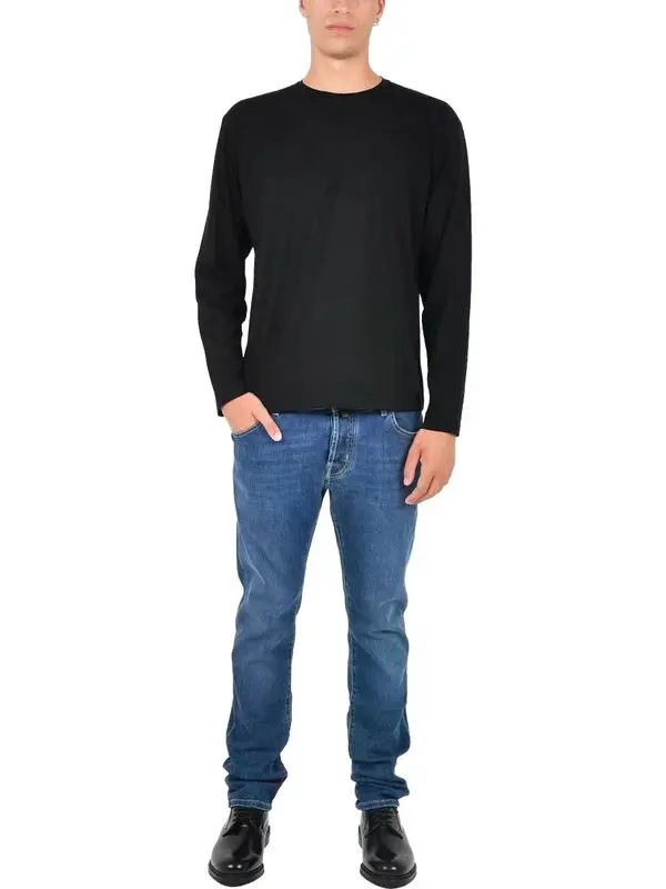LOW BRAND Long-sleeve T-shirt - Black