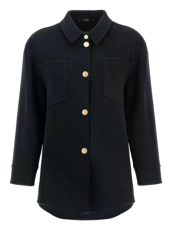 Max Mara Eleonora Button Pockets Shirt - Blue