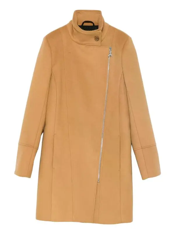 Patrizia Pepe Zip-up Coat - Brown