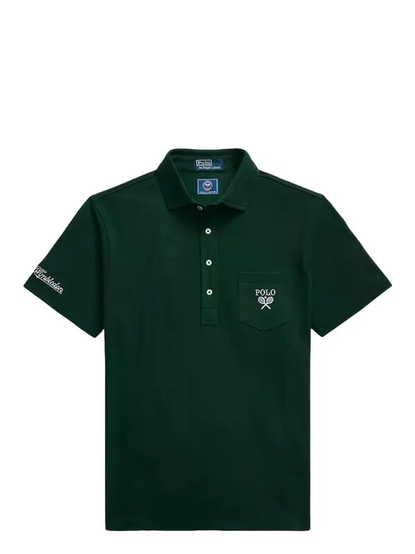 Polo Ralph Lauren Tennis Crest Polo Shirt - Green