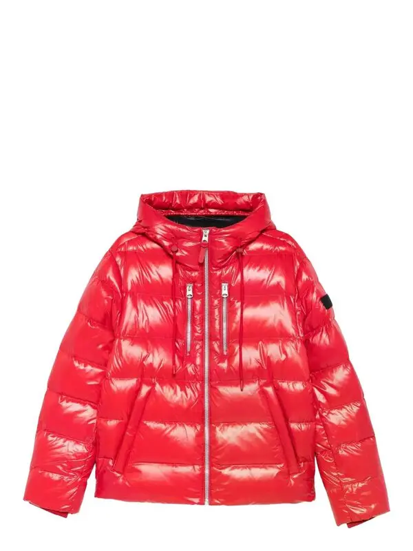 Mackage Victor-r Zip Hooded Jacket - Red