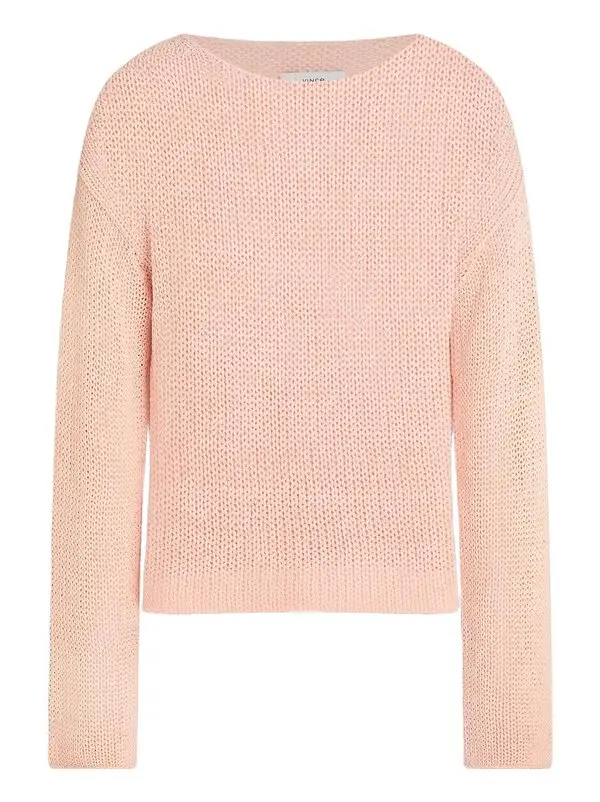 Vince Cotton-blend Sweater - Blush