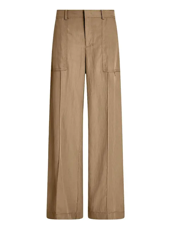 Vince Tencel™ Blend Wide-leg Pants - Sand