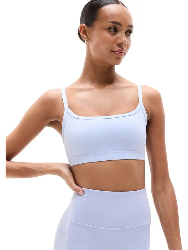 Athleta Square Neck Bra - Gossamer