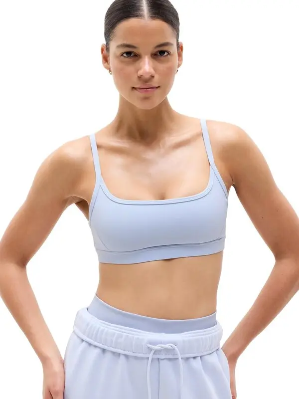 Athleta Square Neck Light-impact Bra - Gossamer
