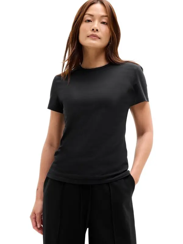 Athleta Slim Tee - Black