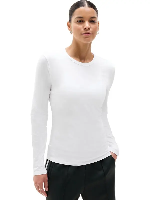 Athleta Slim Top - Bright White