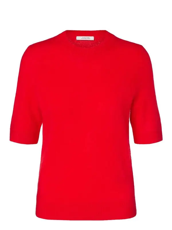 Dorothee Schumacher Fluffy Statements Wool And Cashmere Sweater - Red