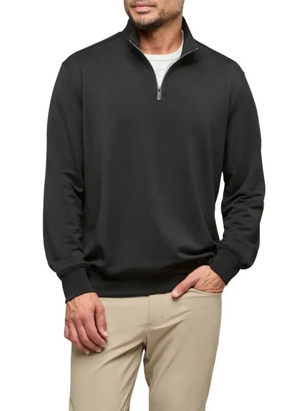 CUTS Hyperloop Quarter Zip - Black