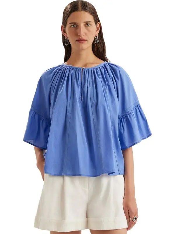 Merlette Parsons Top - Azure