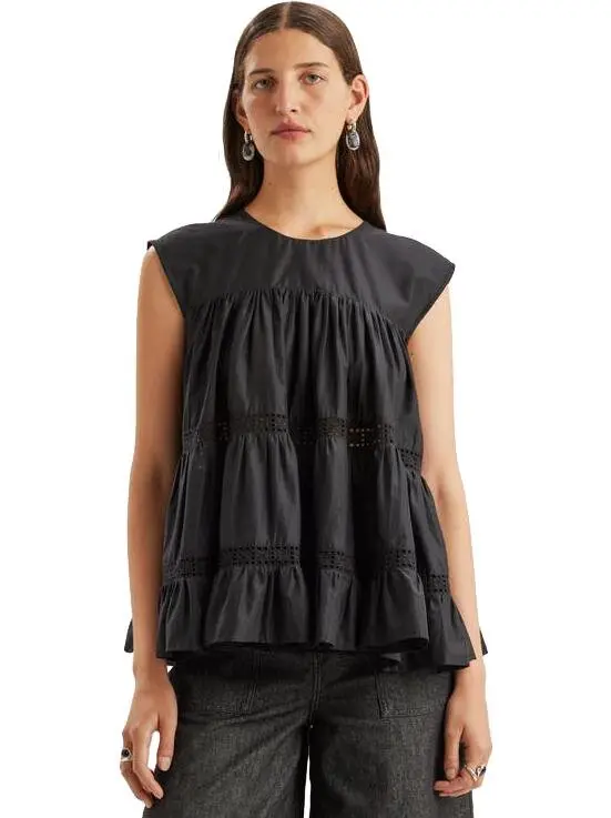 Merlette Quai Top - Black
