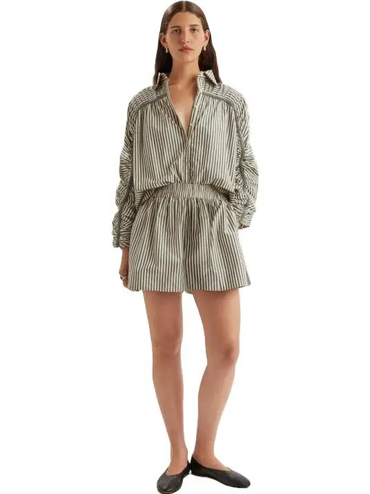 Merlette Julian Top - Cedar Stripe