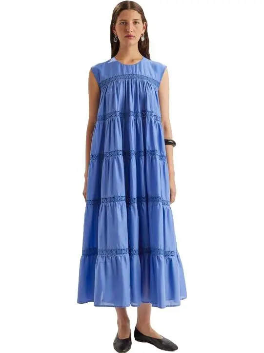 Merlette Saradine Midi Dress - Azure