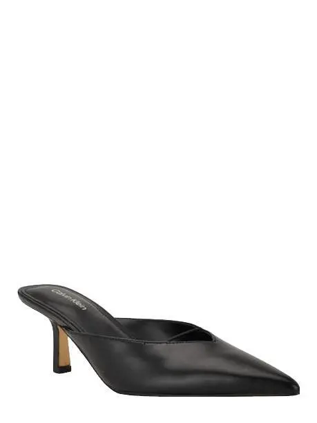 Calvin Klein Camily Pointed Toe Mule - Black 003