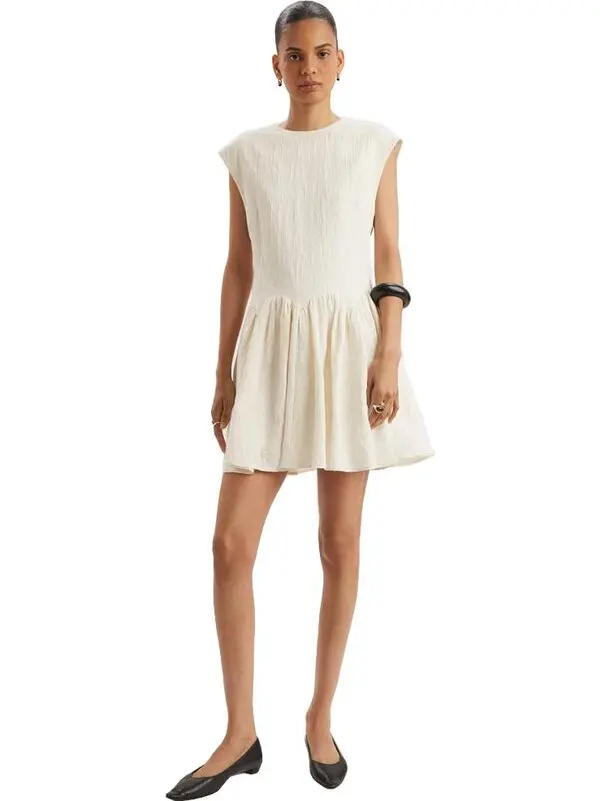Merlette Carolina Mini Dress - Cream