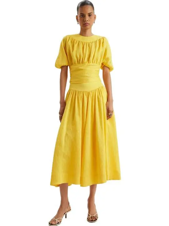 Merlette Mire Skirt - Lemon