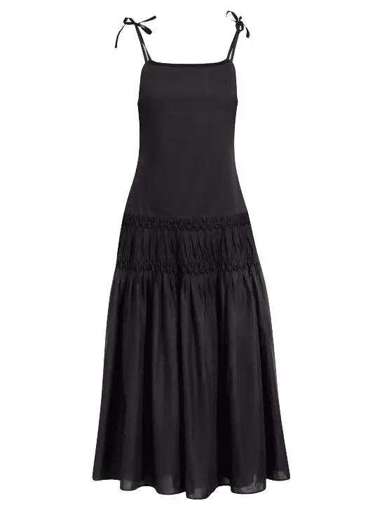 Merlette Layal Midi Dress - Black