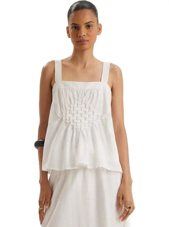 Merlette Romy Relaxed Top - White