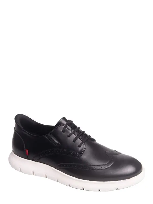 MARC JOSEPH NEW YORK Barnes Ave Leather Wingtip Oxford - Black Napa Leather