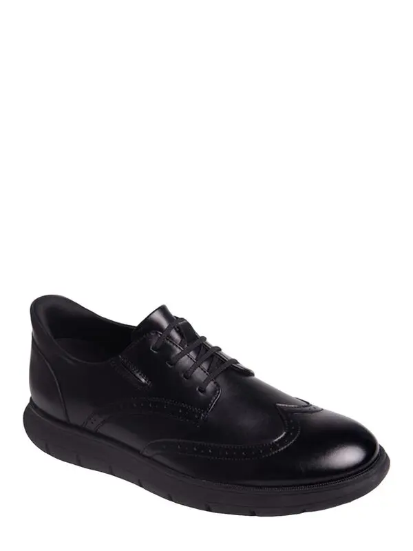 MARC JOSEPH NEW YORK Barnes Ave Leather Wingtip Oxford - Black Napa Leather/black