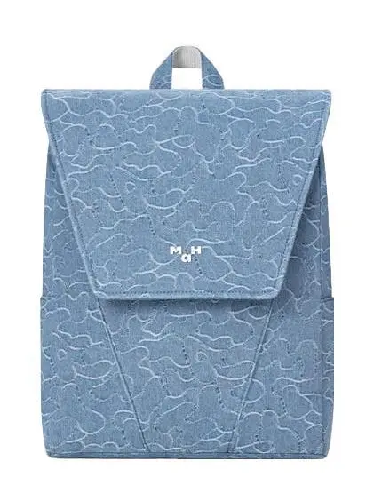 MAH Young Backpack - Camouflage Denim