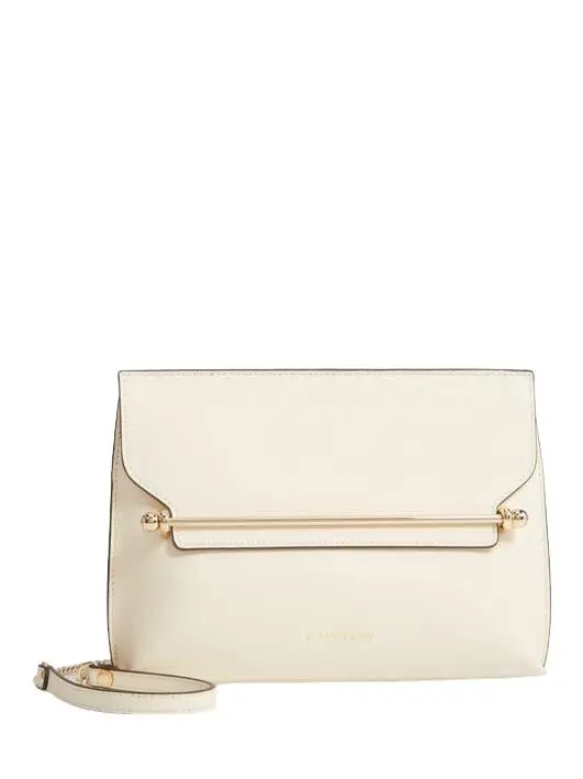 Strathberry East/west Stylist Clutch - Vanilla