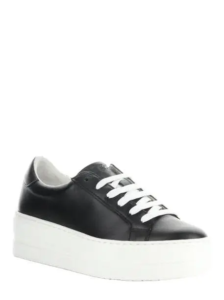 BOS. & CO. Maya Platform Sneaker - Black/white