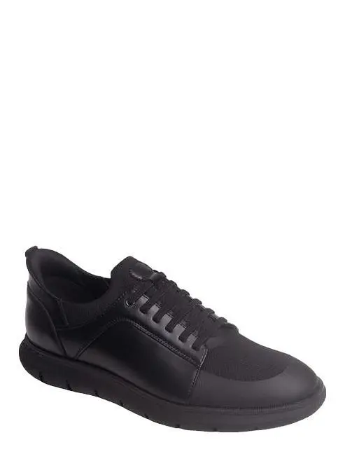 MARC JOSEPH NEW YORK Leather Newbury St Sneaker - Black Napa Leather/black Sole