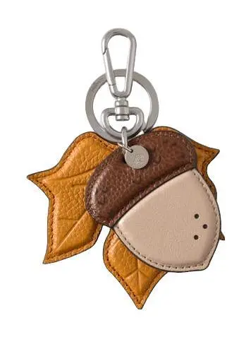 Mulberry British Park Acorn Keyring - Multi