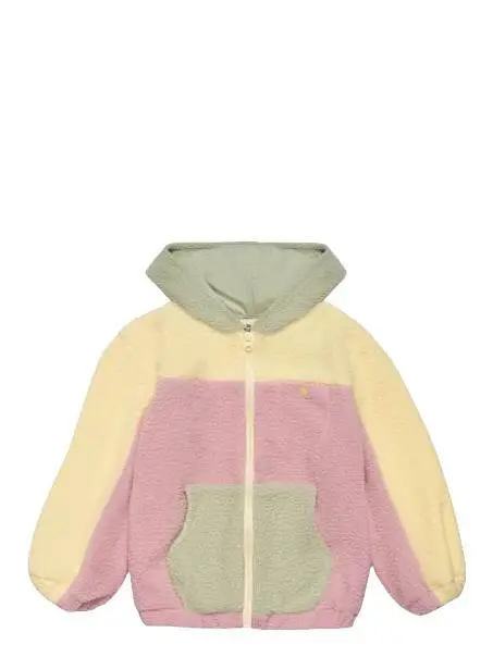 THE SUNDAY COLLECTIVE Polar Fleece Zip Up - Pale Yellow