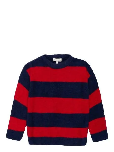 THE SUNDAY COLLECTIVE Striped Weekend Sweater - Symphony Stripe
