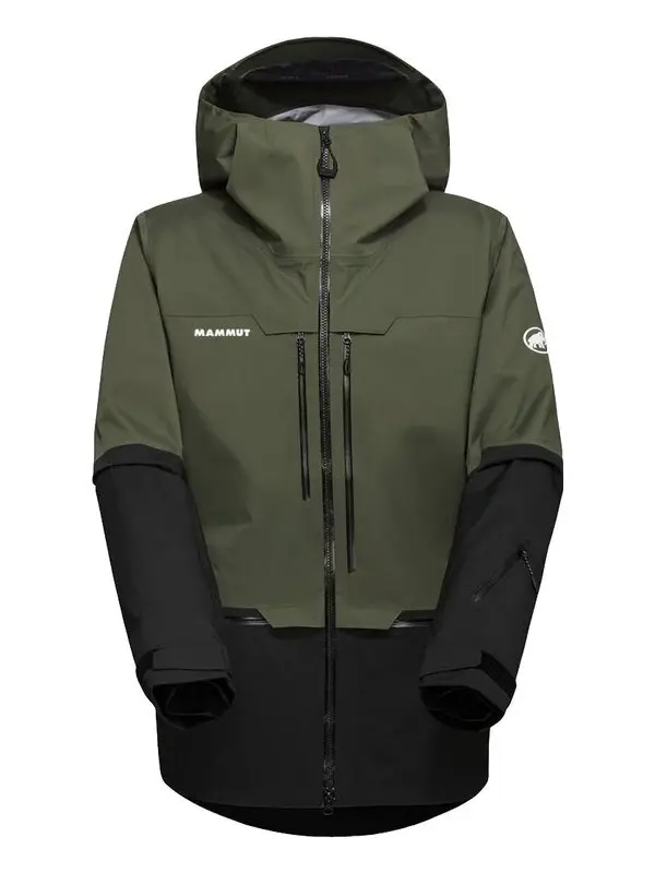 MAMMUT Haldigrat Hs Hooded Jacket - Dark Marsh/black