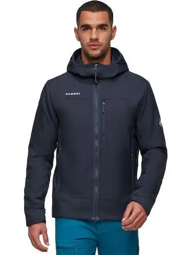 MAMMUT Rime In Hooded Jacket - Marine