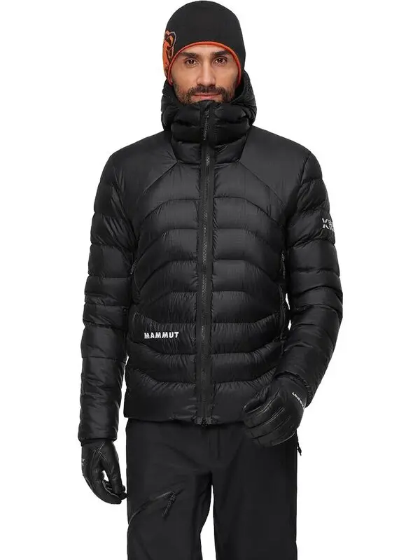 MAMMUT Eiger Nordwand Light Down Hooded Jacket - Black