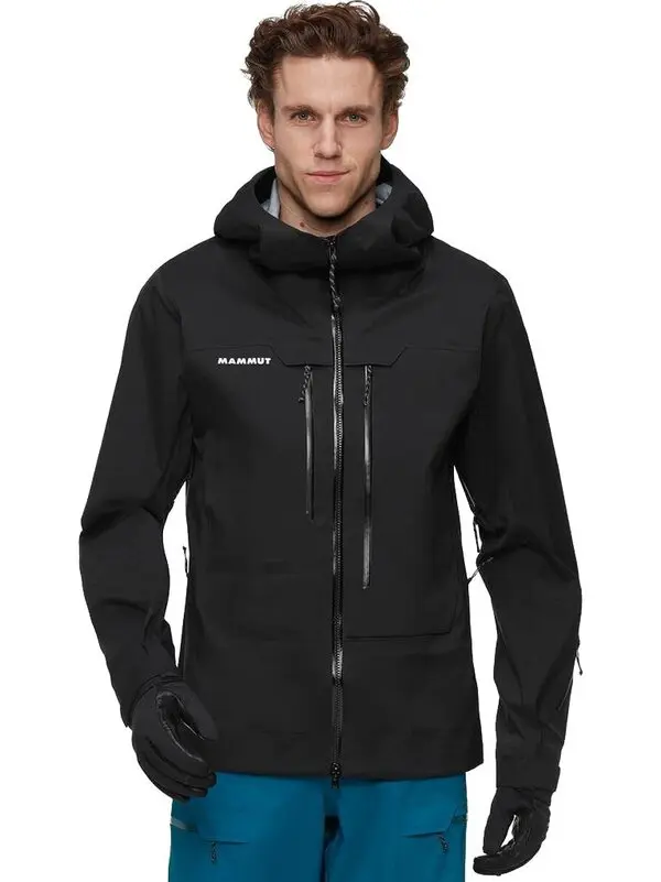 MAMMUT Haldigrat Light Hs Hooded Jacket - Black