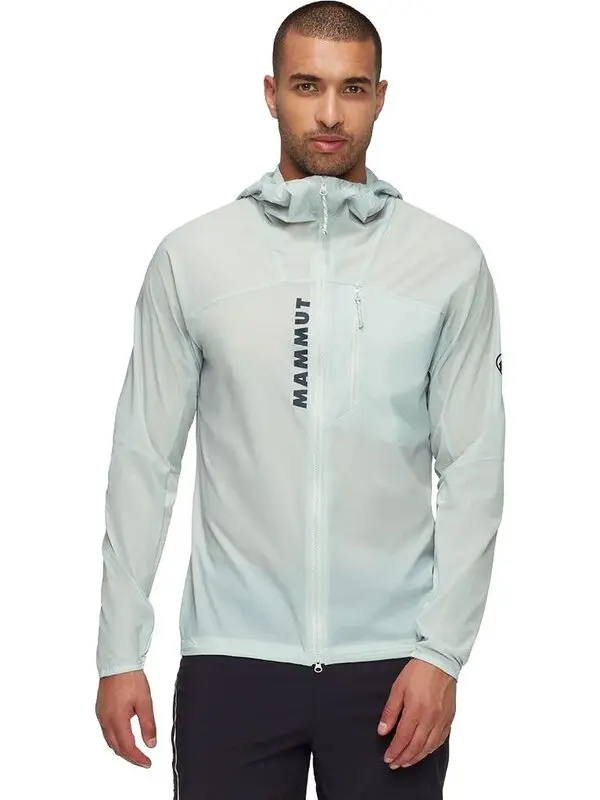 MAMMUT Aenergy Wb Hooded Jacket - Silver Sage