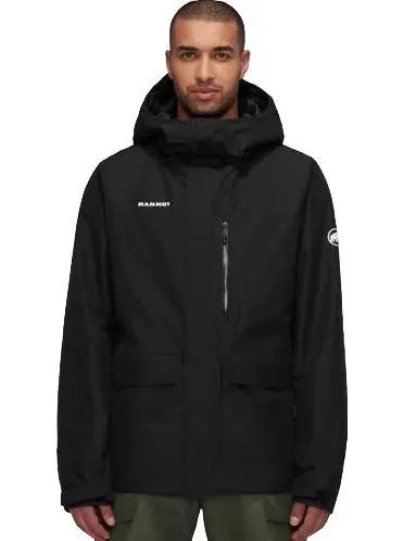 MAMMUT Fall Line Hs Thermo Hooded Jacket - Black